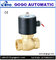 2 Way Guide Type Steam Brass Water Solenoid Valve Nomarlly Closed G3/8 - G2 Port Size supplier